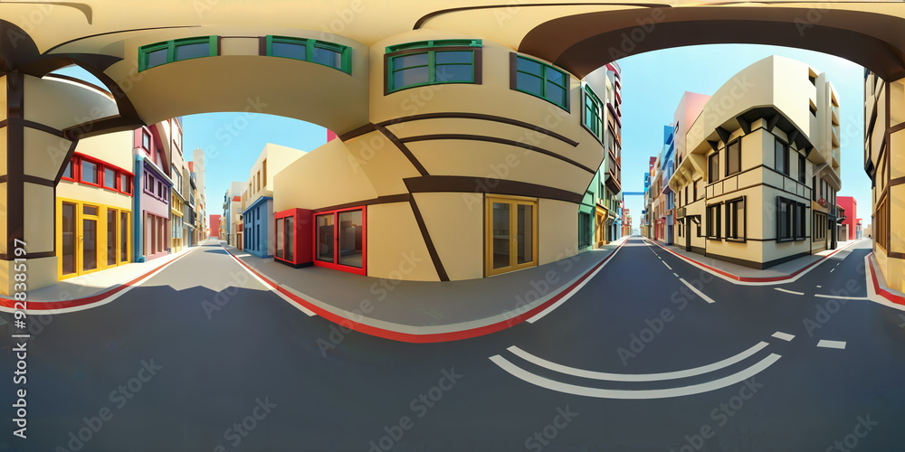 Full 360 degrees seamless spherical panorama HDRI equirectangular ...