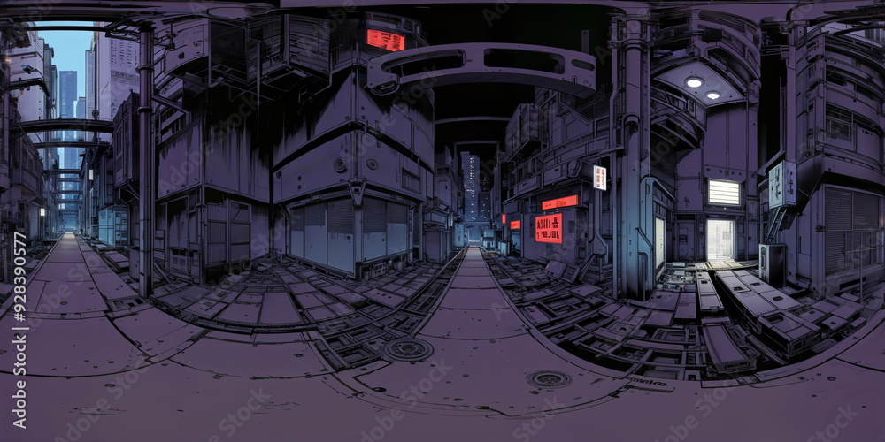 Full 360 degrees seamless spherical panorama HDRI equirectangular ...