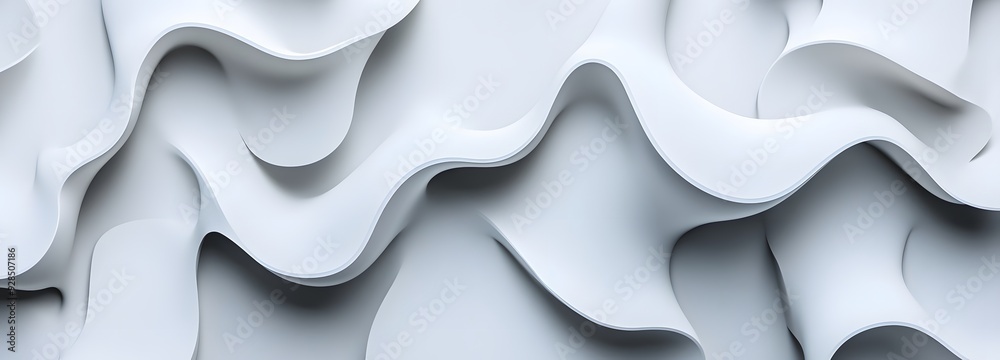 35. Dynamic arrangement of angular and curved 3D shapes creating a ...