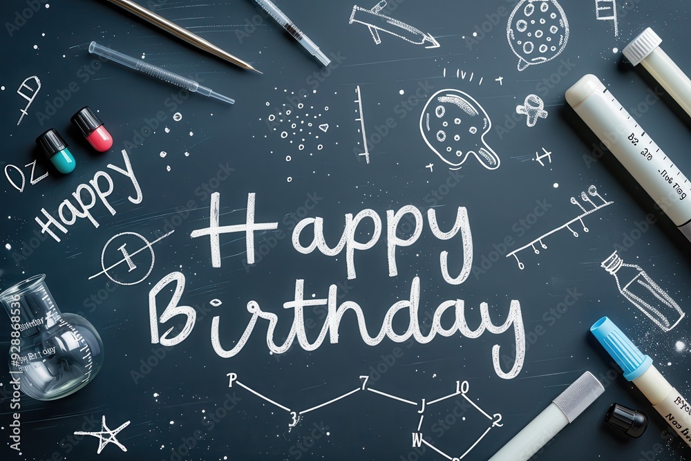 Science Collage: An educational collage with photos of science-themed ...