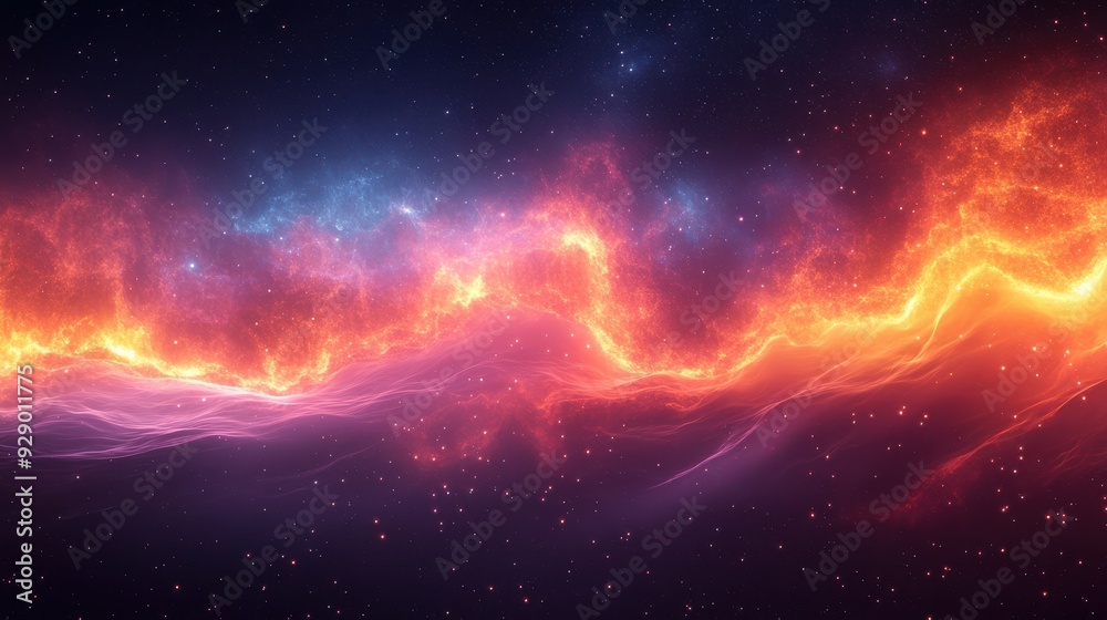 Illustration of a sonic boom wavefront with the full electromagnetic ...