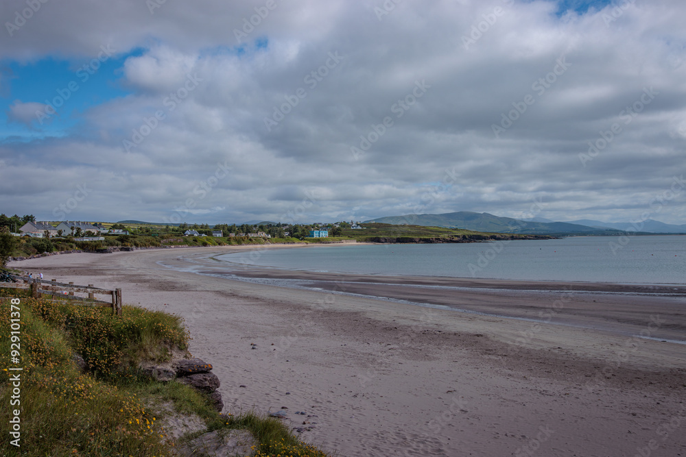 Ballinskelligs, Ireland - June 9 2024 "Ballinskelligs Beach on West ...