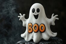 Halloween Ghost BOO Word Art Free Stock Photo - Public Domain Pictures