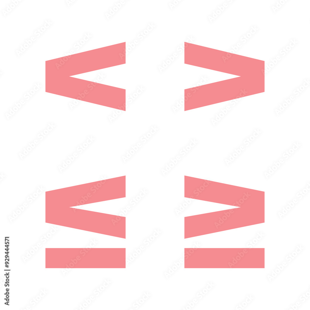 Mathematics inequality symbols. Greater than, less than, greater than ...