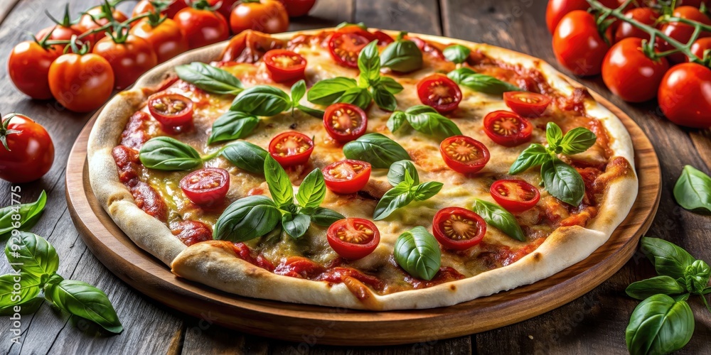 Pizza plat repas tomate Italie IA 12, food, Italian cuisine, delicious ...