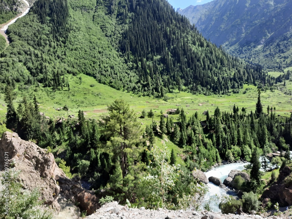 Foto de Stock Majestic natural beauty of Gilgit-Baltistan in Pakistan ...