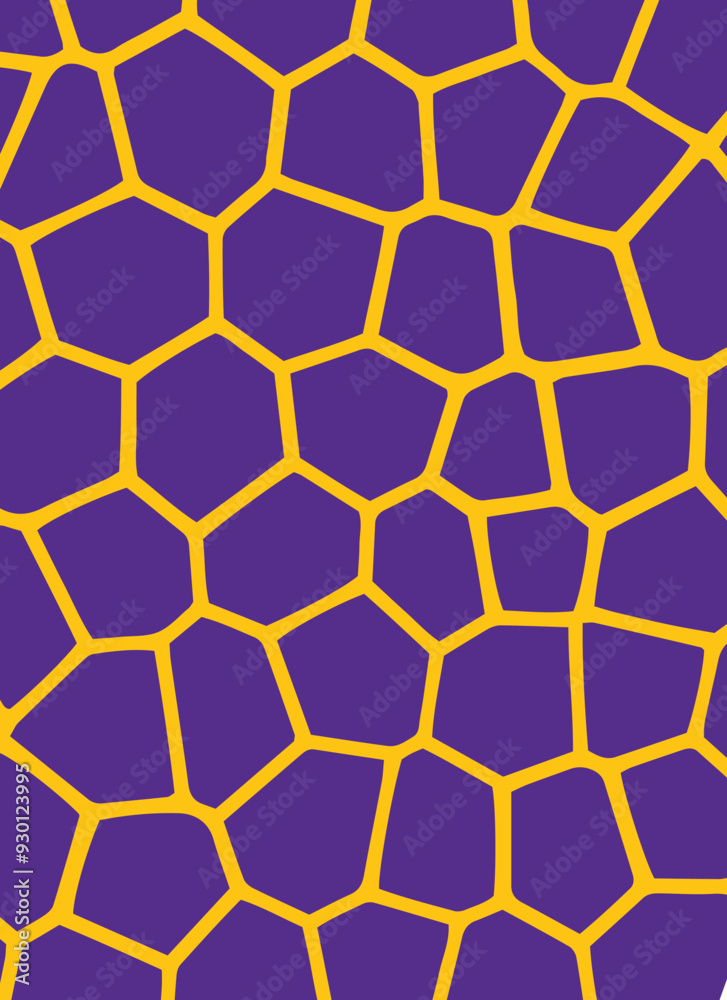 Voronoi diagram geometric tile texture, background, stone texture ...