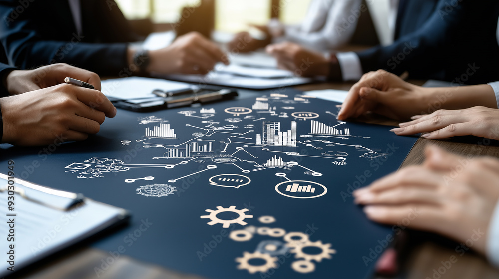 Business continuity plan is on the table. Stock Photo | Adobe Stock