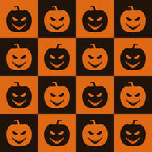 Halloween Pumpkin Squares Free Stock Photo - Public Domain Pictures
