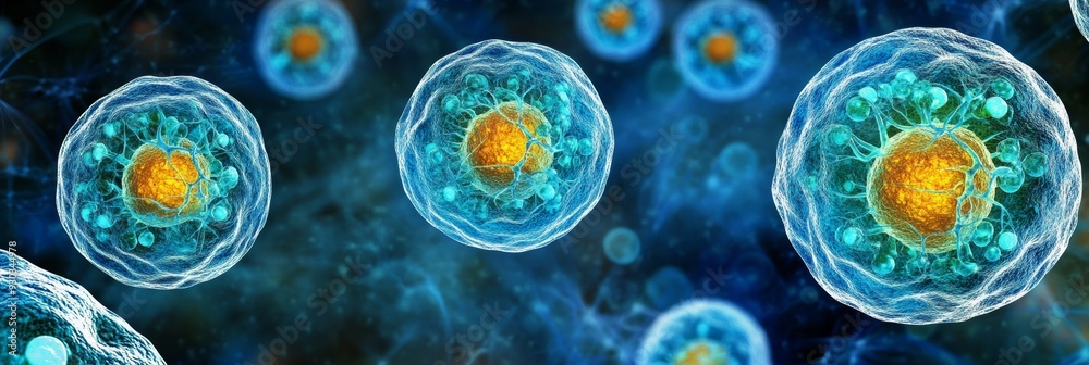 Immunofluorescence-labeled mouse brain internal capsule with ...