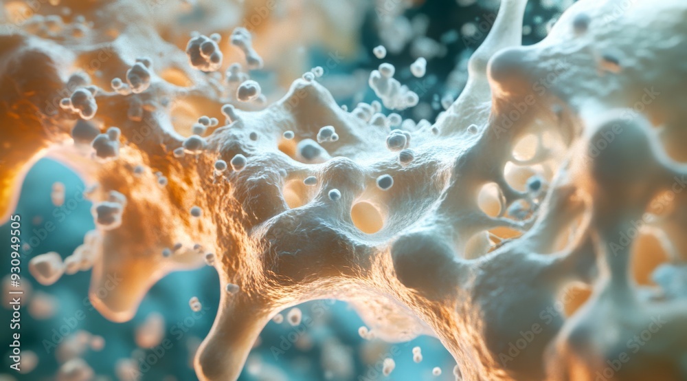 Explore the complex mechanism of bone resorption, where osteoclasts ...