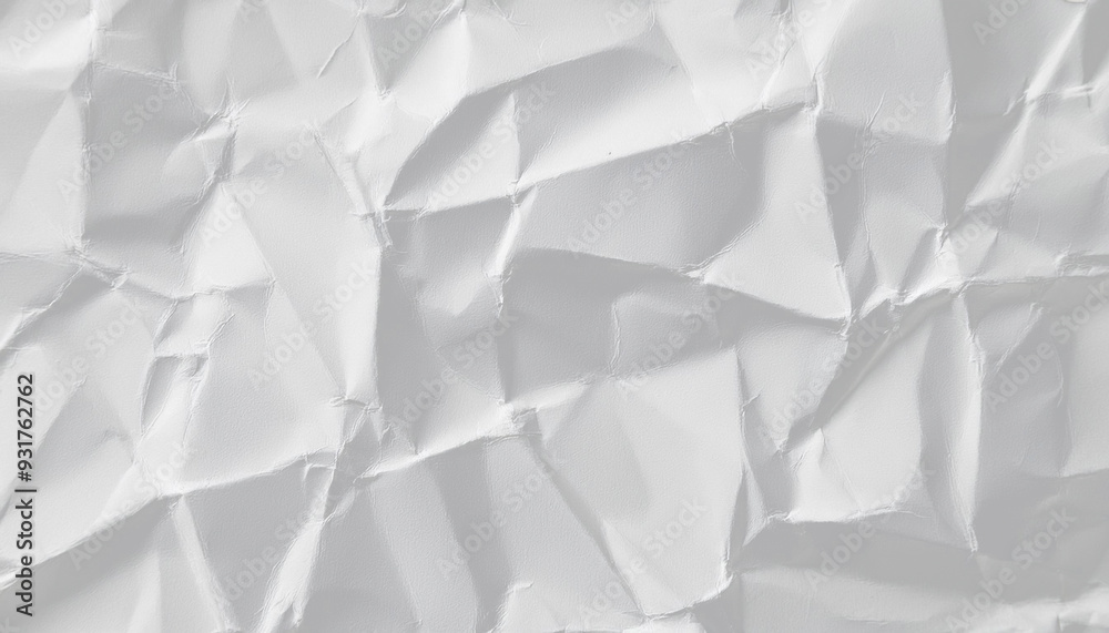 Folded white paper texture background for poster design Stock Photo ...