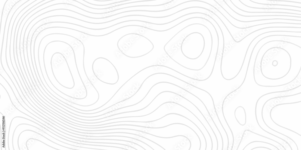 Abstract topographic map patterns, topography line map. The black on ...