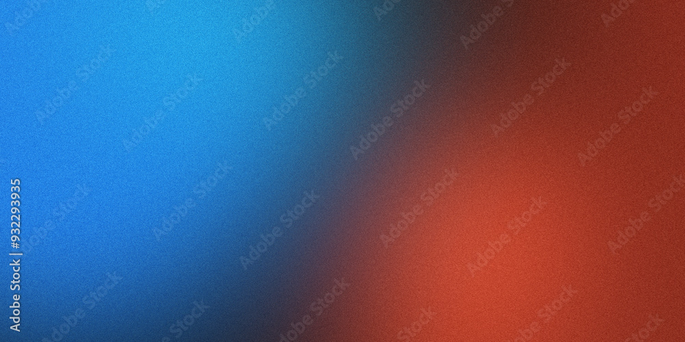 Grainy gradient background with red aqua and blue color grainy noise ...