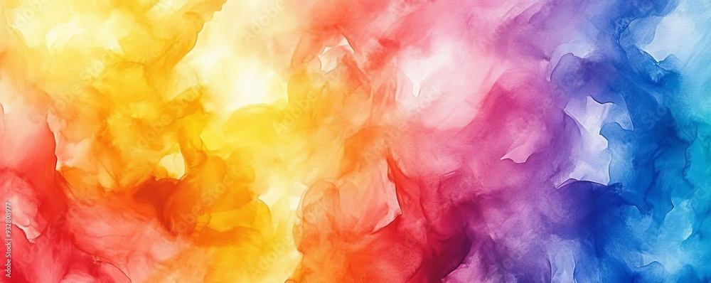 Watercolor background design, creative and abstract, unique composition ...
