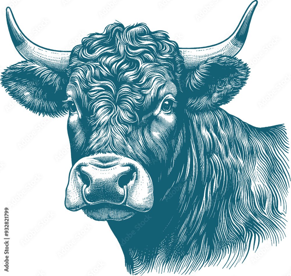 cow vector Stock Vector | Adobe Stock