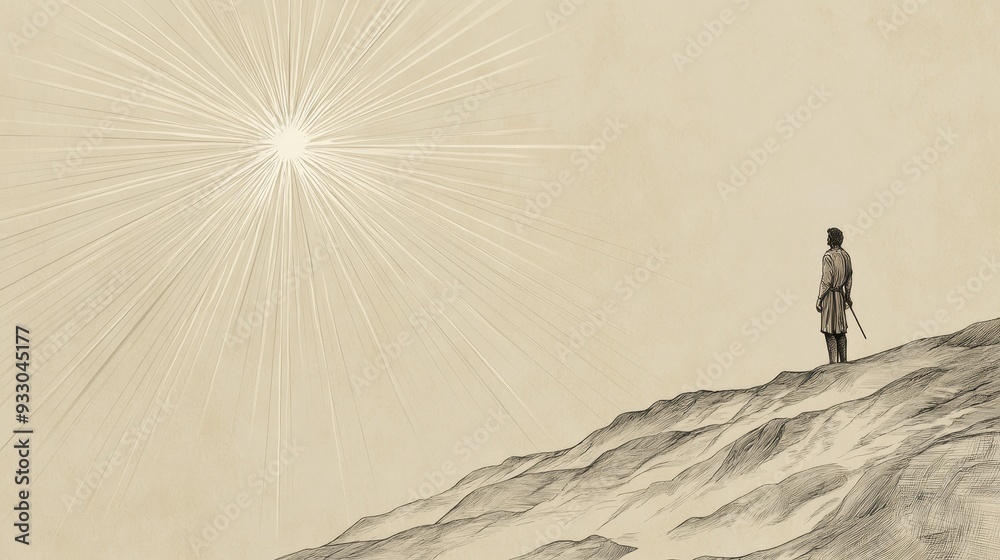 Biblical Illustration of Psalms 3: A vision of salvation coming from ...