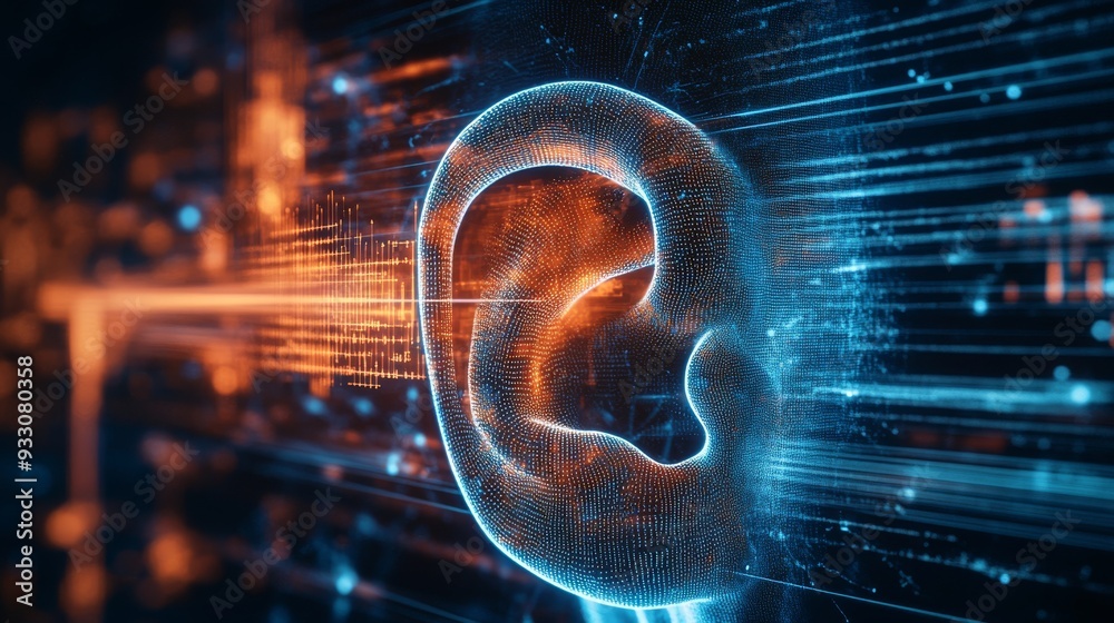 Visualization of the human ear anatomy with 3D sound wave analysis in a ...