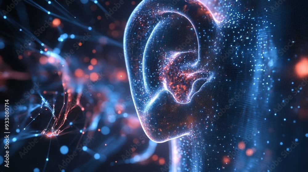 Visualization of the human ear anatomy with 3D sound wave analysis in a ...