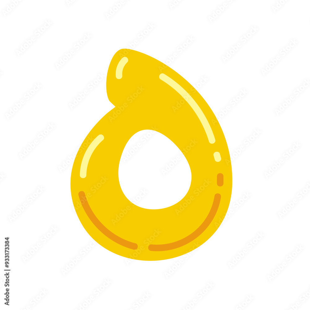 Vector de Stock Ha letter vector illustration, hijaiyah letter of ...