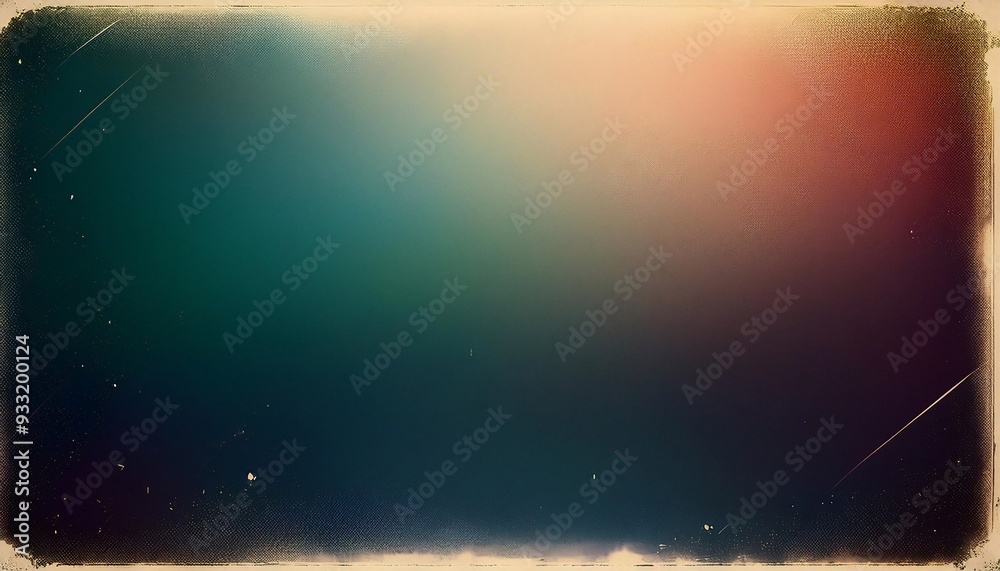 Stock-Illustration „Vintage distressed old photo light leaks, film ...
