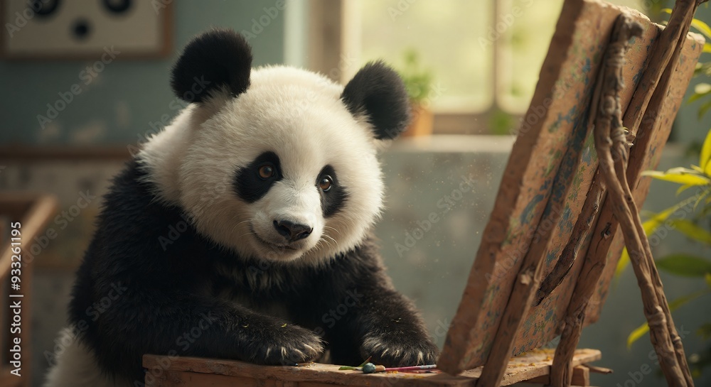 Cute animal wallpaper collection, Panda portrait, Close up of a giant ...