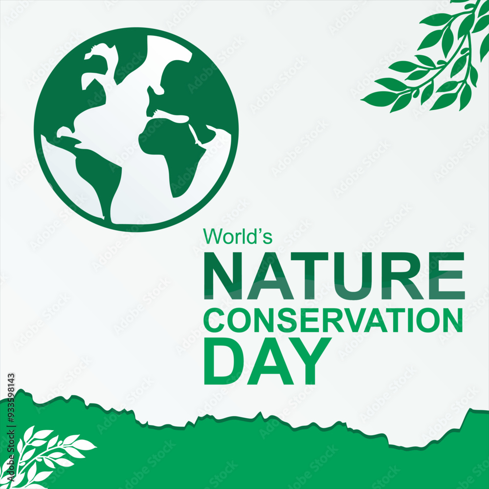 World nature conservation day. Single continuous one line art growing ...