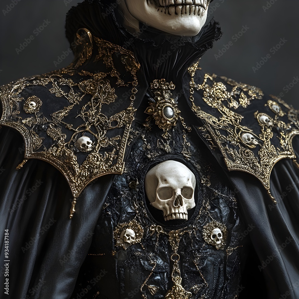 Captivating Macabre Fantasy Costumes with Bone Motifs and Occult ...