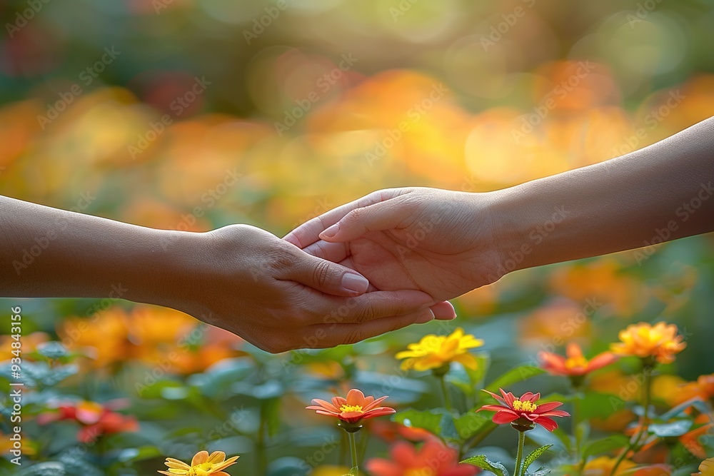 Reaching Out, Lifting Up: A powerful gesture of compassion and care ...