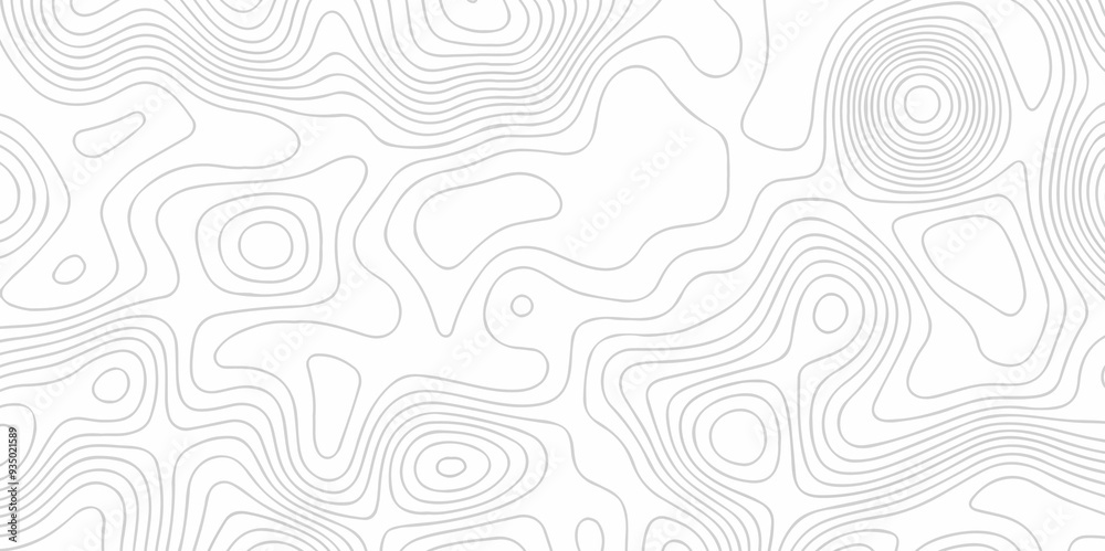 Seamless wave stipe line topography counter map. abstract sea mounted ...