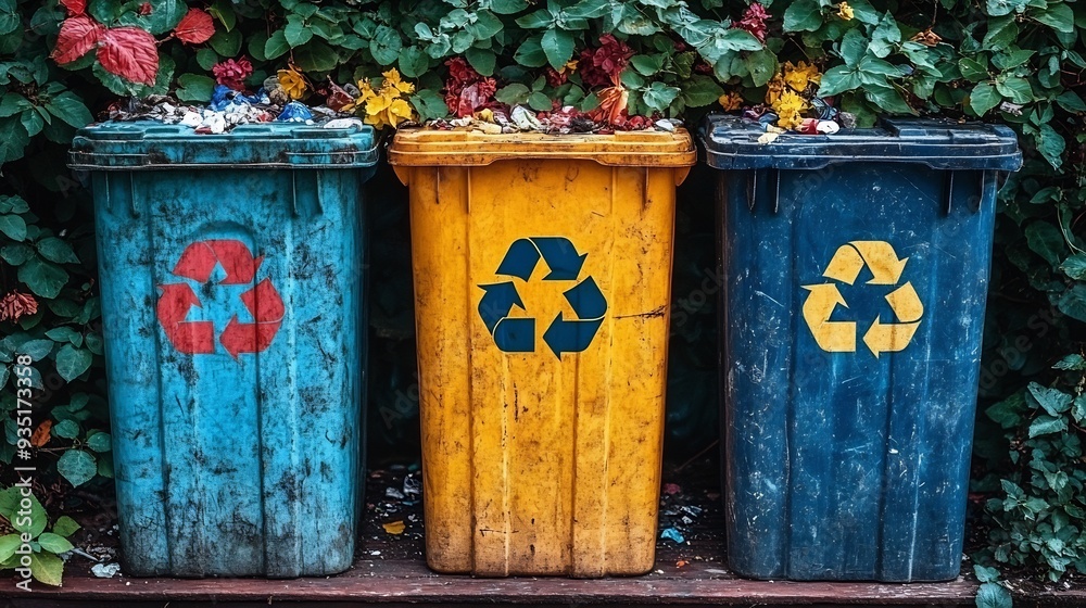 Infographic depicting the impact of waste management on Sustainable ...