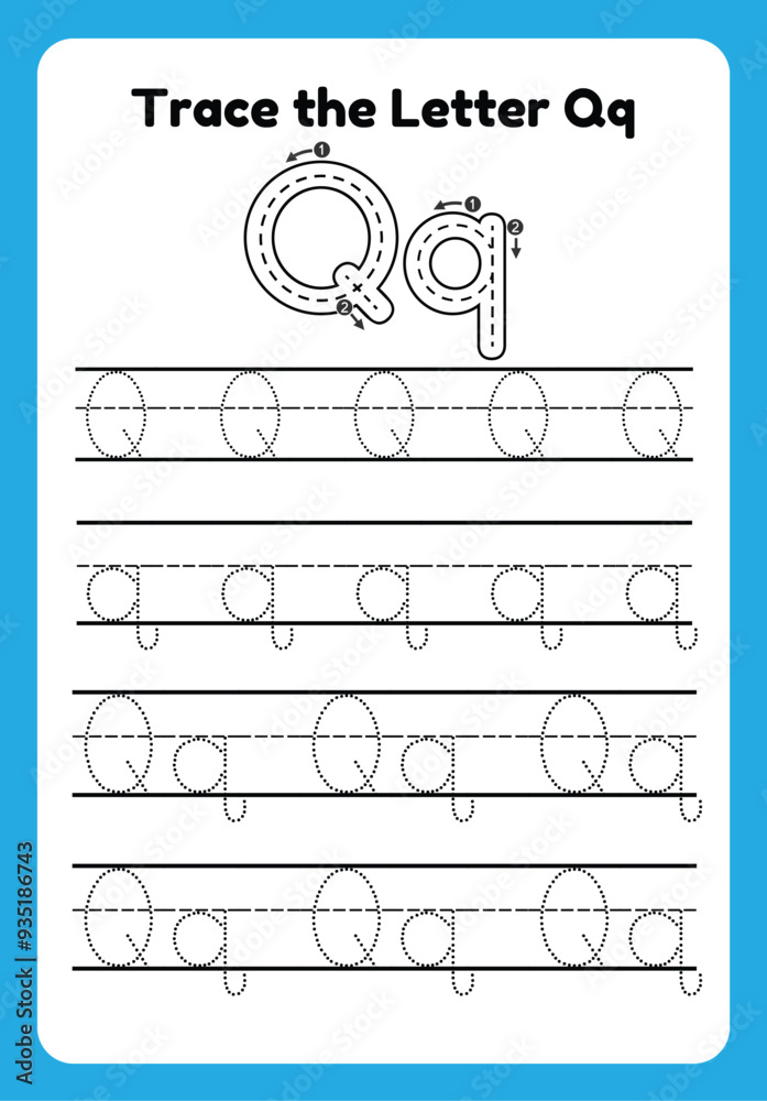 English alphabet tracing practice worksheets, educational letters a-b ...