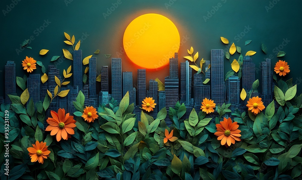 Infographic showing the impact of ecofriendly architecture on reducing ...