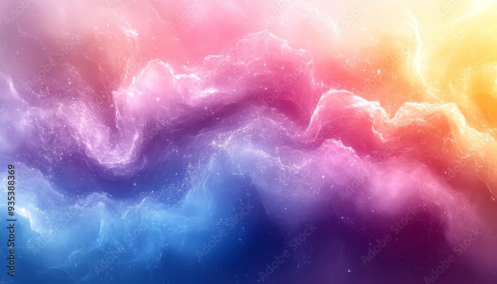 Create a soft pastel gradient background that tran 355 space, sky ...