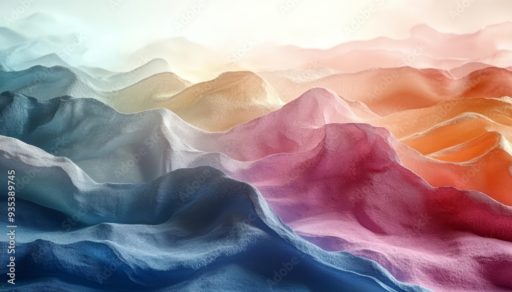Create a soft pastel gradient background that tran 386 smoke, light ...