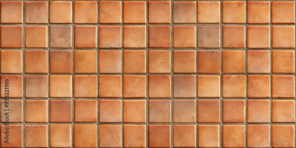 Seamless terracotta Italian tiles texture for architectural works ...