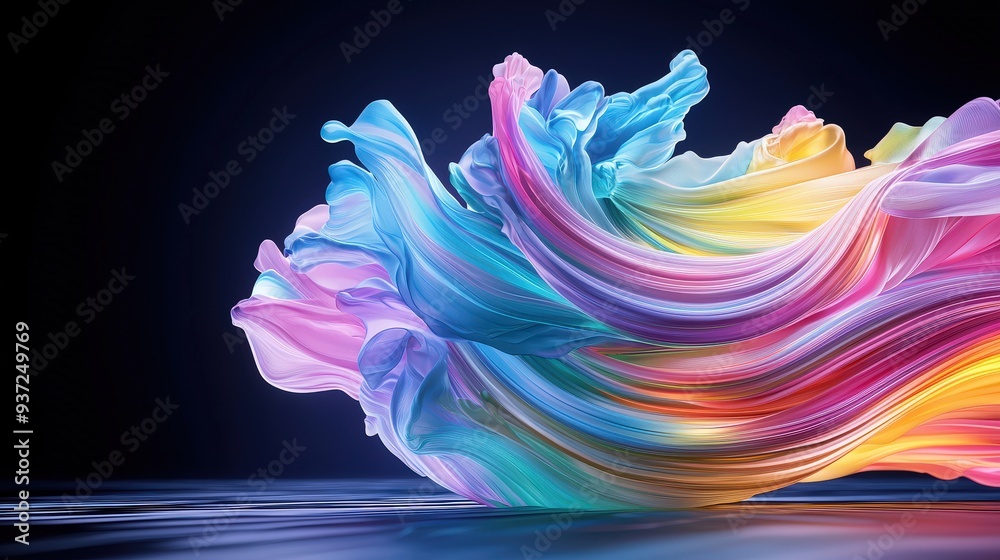 Ilustración de Stock A creative poster that depicts many programming ...