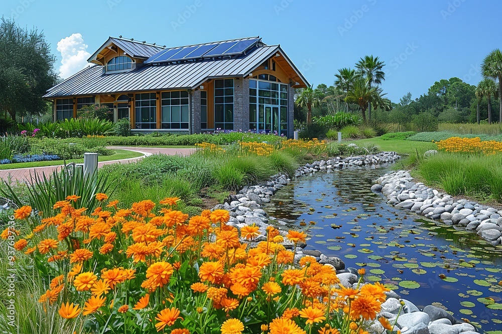 Clean Energy Microgrids: A photograph of a microgrid powered by ...