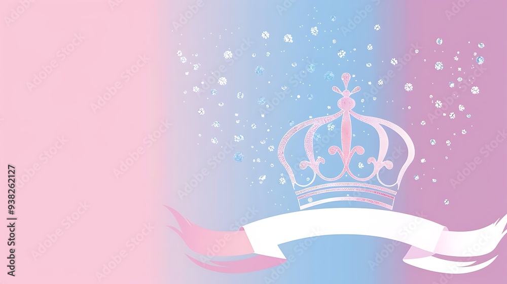 Banner background for International Beauty Pageant Day, featuring a ...