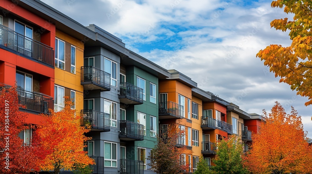 Affordable housing for low-income families Stock Photo | Adobe Stock
