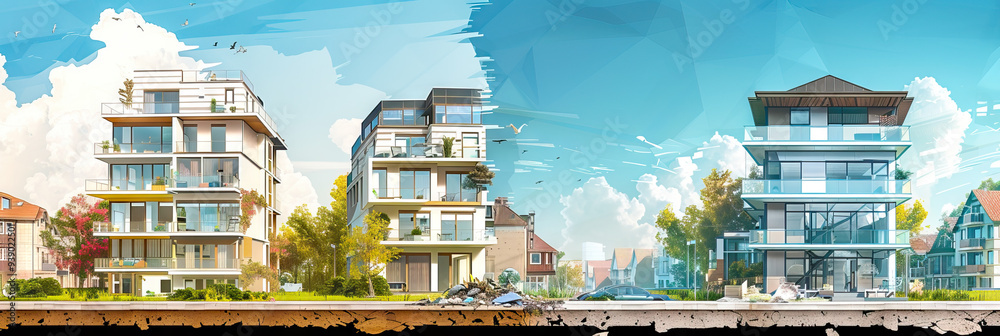 Affordable Housing Crisis: Visuals depicting the struggle for ...