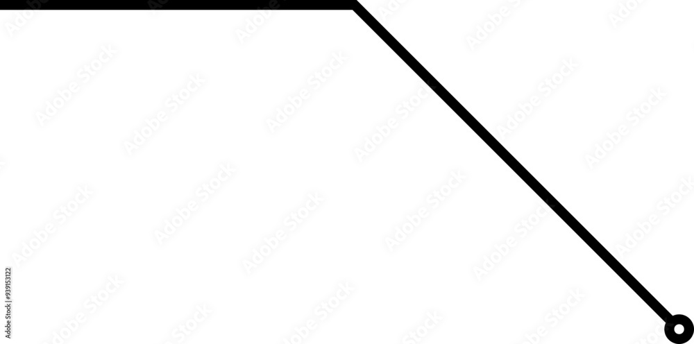 Infographic Pointer Line Stock Vector | Adobe Stock