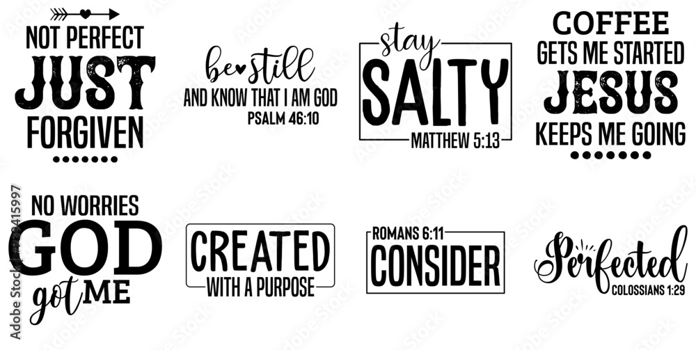 Classic Christian Calligraphy, Inscriptions Collection Vector ...