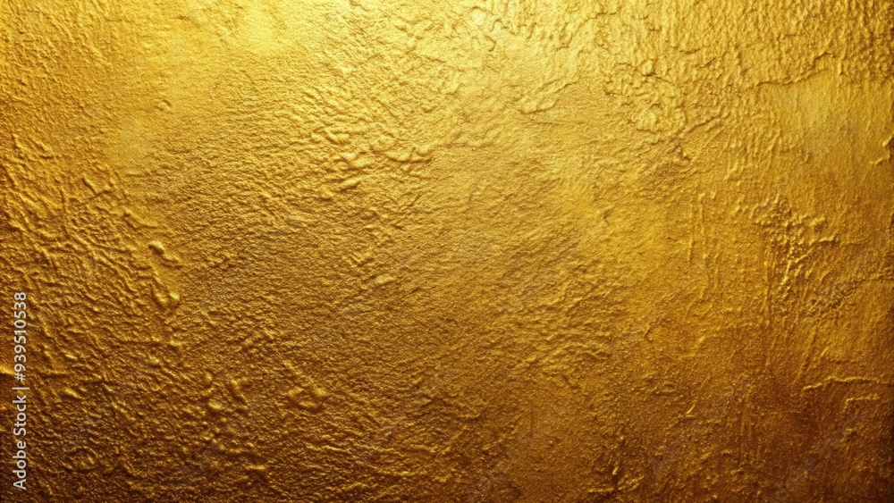 Vintage golden shiny wall surface with a high resolution gold texture ...