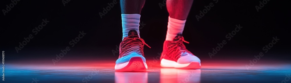 Visualization of a basketball player's Achilles tendon tear, with ...