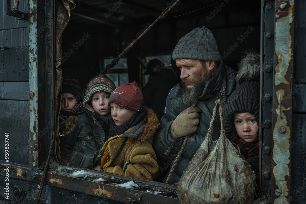 Intimate moments of Ukrainian lives affected by war, depicting personal ...