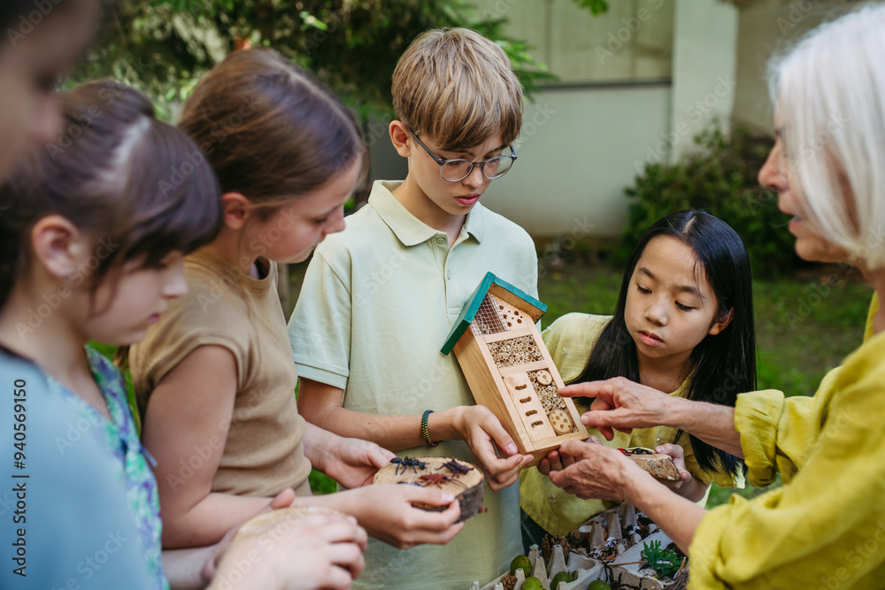 Insect hotel as educational tool for children in outdoor sustainable ...