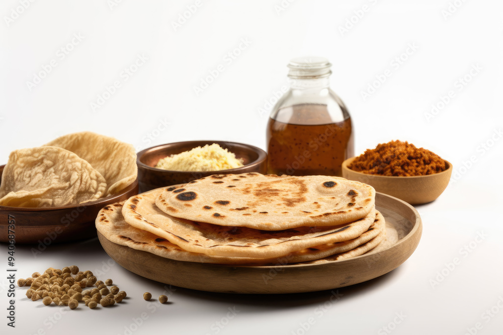 Traditional Indian Chapati (Roti): A Soft and Nutritious Flatbread Made ...