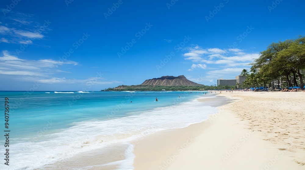 Waikiki Beach and Diamond Head stand as iconic symbols of Honolulu ...