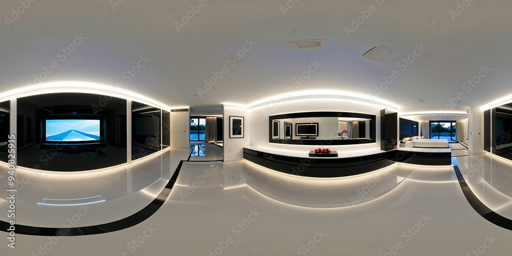 Full 360 degrees seamless spherical panorama HDRI equirectangular ...